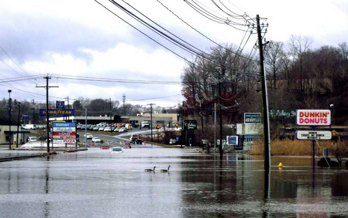 Flooding causes widespread damage throughout Danbury area