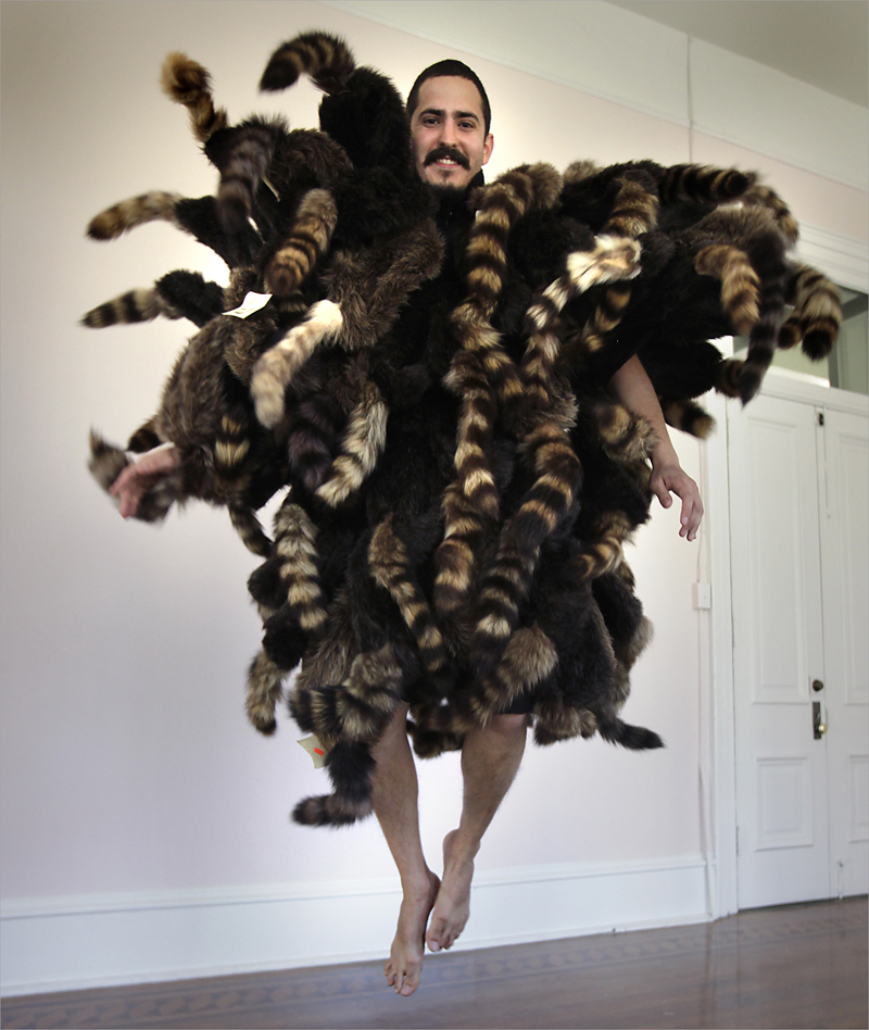 Mapache Man makes point about our mythology