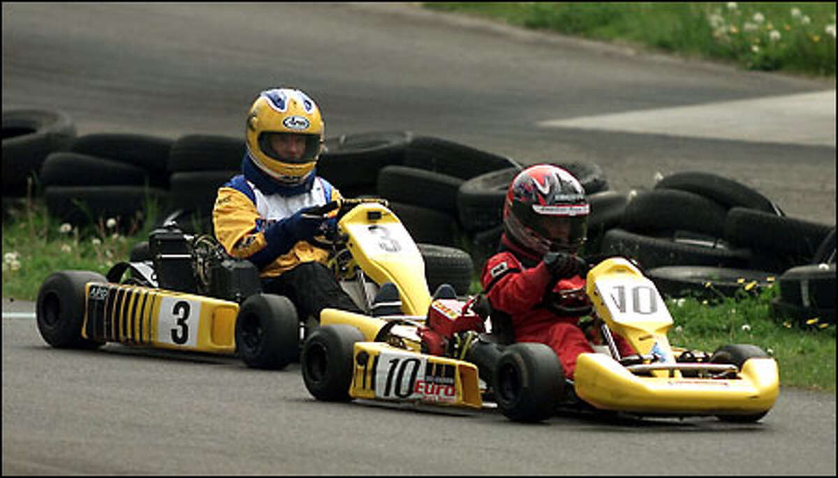 Hanauer riding a new wave as go-kart racer