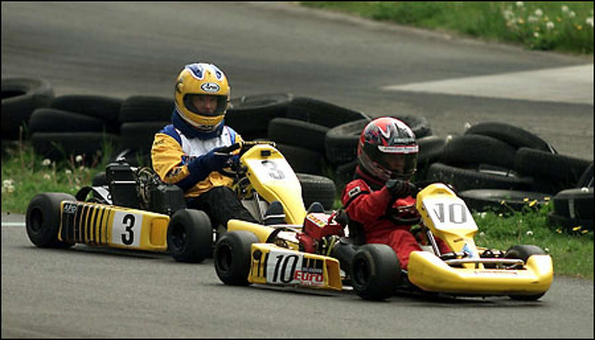 Hanauer riding a new wave as go-kart racer