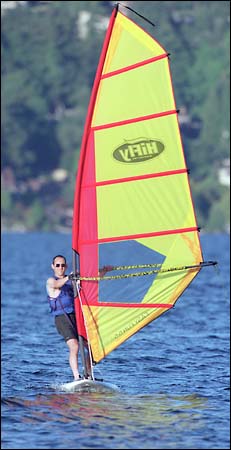 Northwest a perfect place to discover the joys of windsurfing