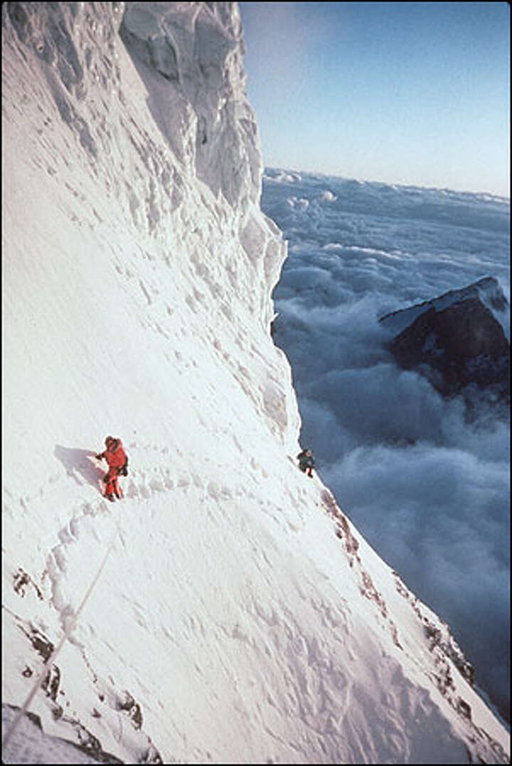 Peak performance: Viesturs has a lofty goal, to climb the world's 14 ...