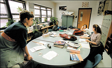 Model school brings classroom alive