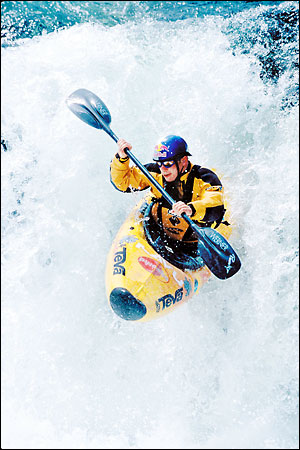 For extreme kayaker Tao Berman, danger makes it all worthwhile