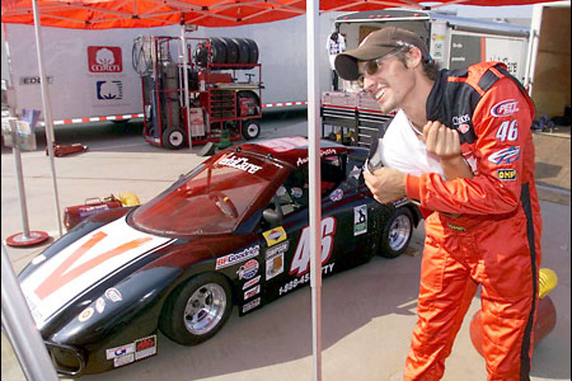 Auto Racing: At 19, another Petty takes the wheel
