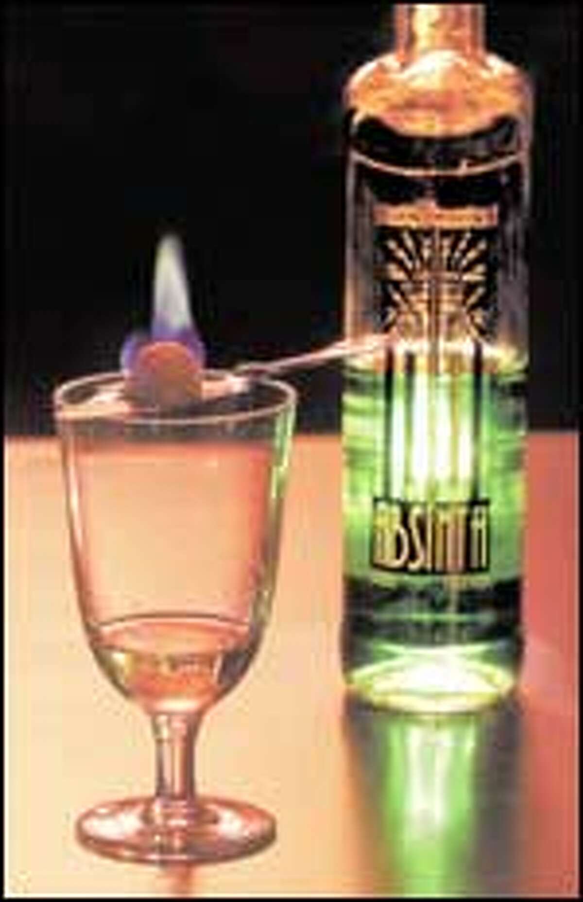 Absinthe: This highly intoxicating liquor comes with a bad-boy image
