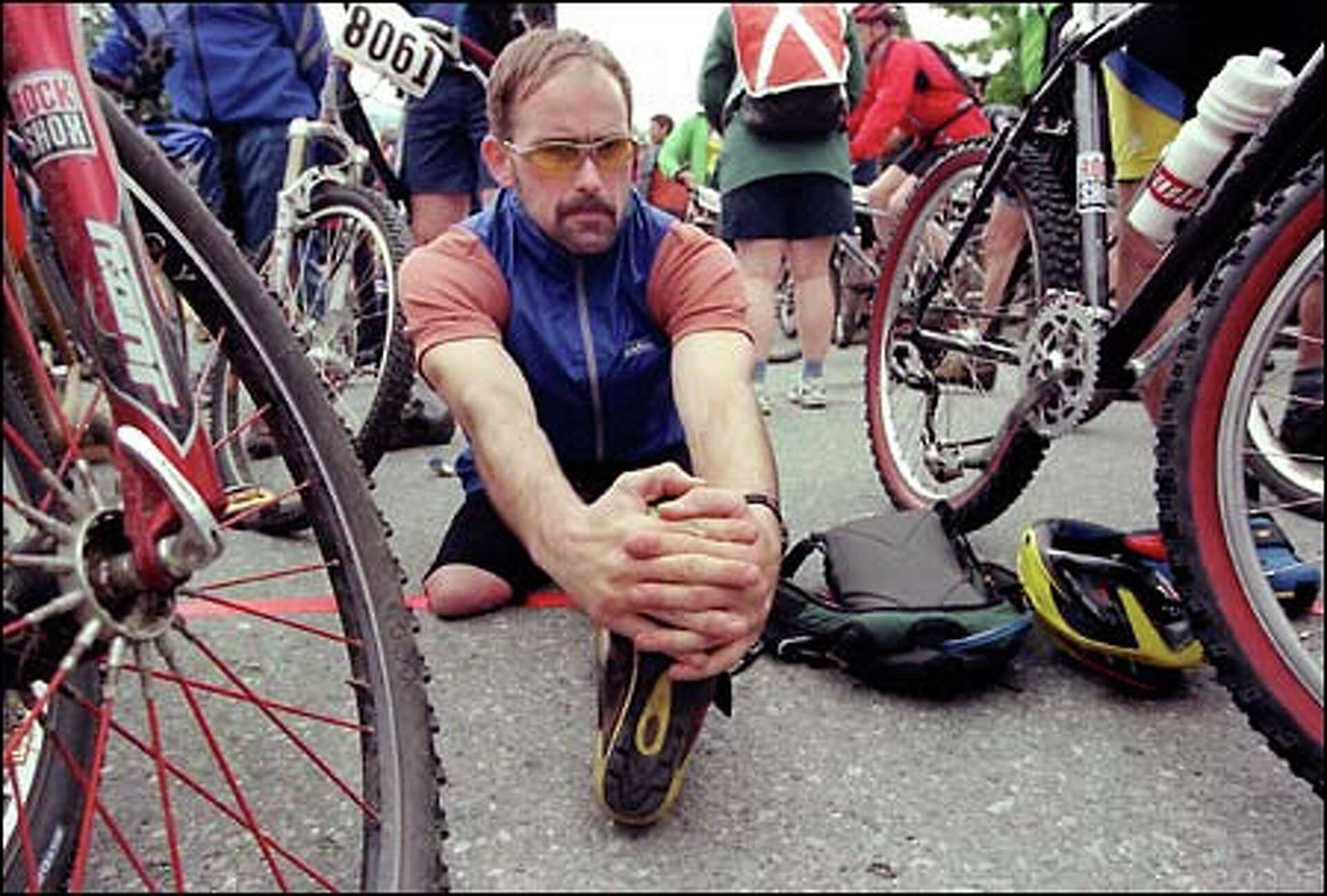 With one leg and an iron will, Brett Wolfe sets himself apart from ...