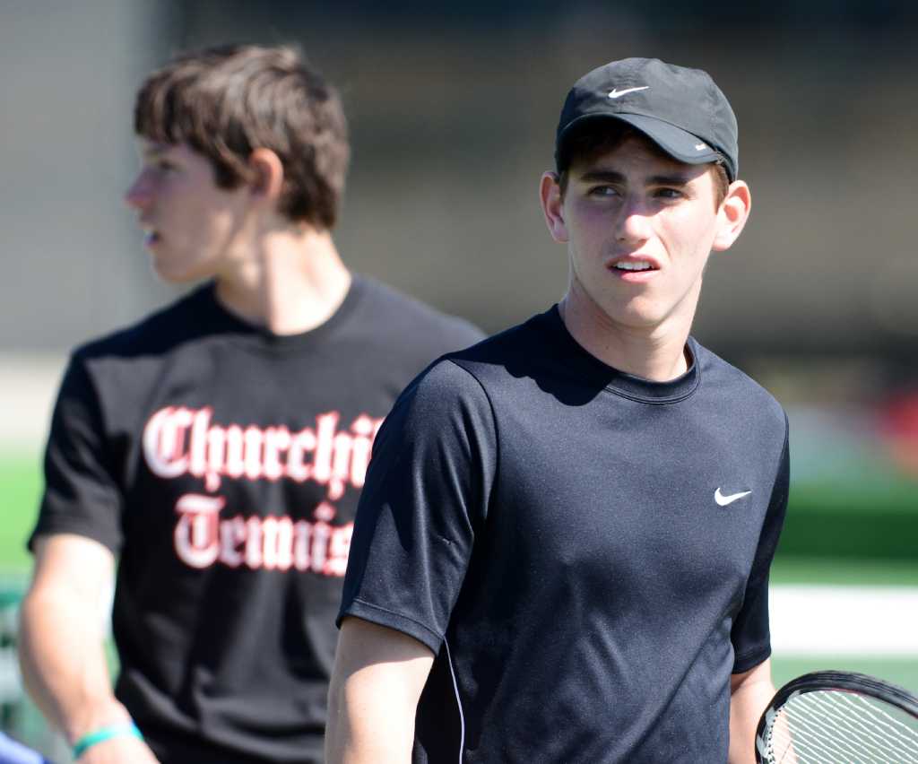 Sports: Doubles team give Churchill tennisd the edge