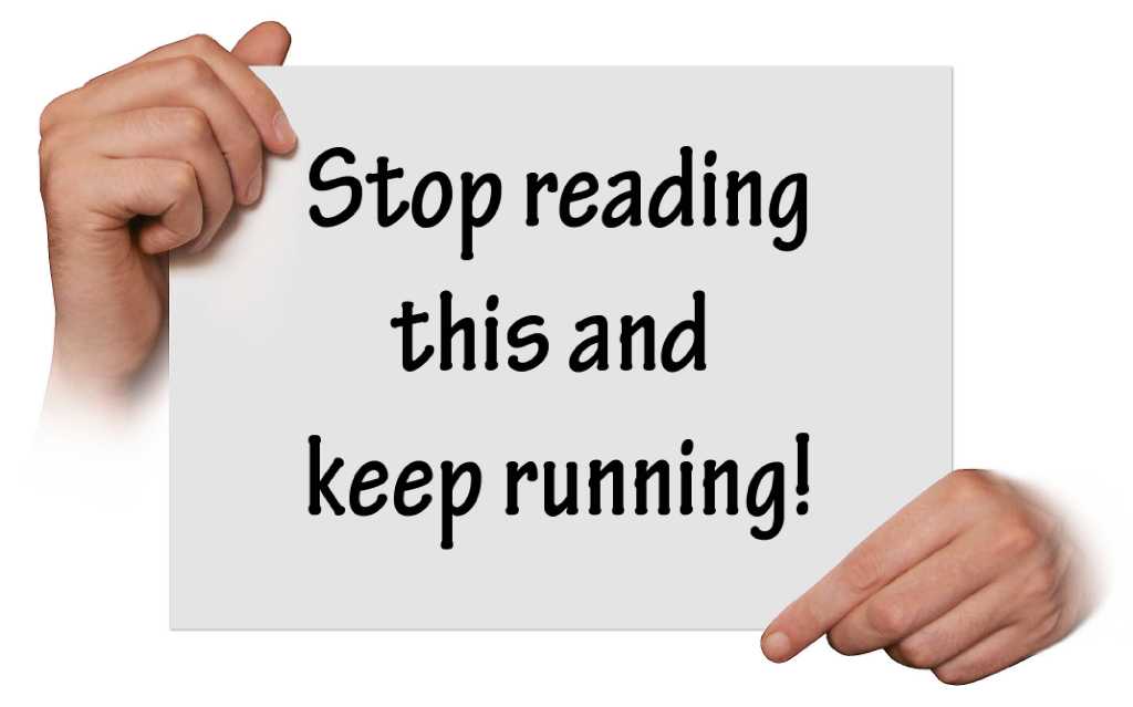 Try these sign ideas out to support your runners