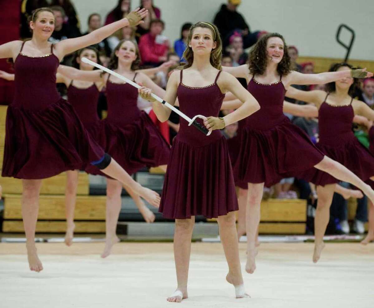 New Milford wins color guard competition at Brookfield High