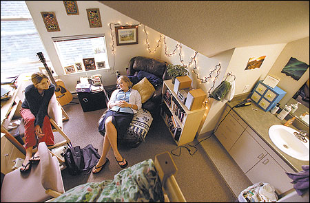 No milk crates or bean bags in these swanky new dorms