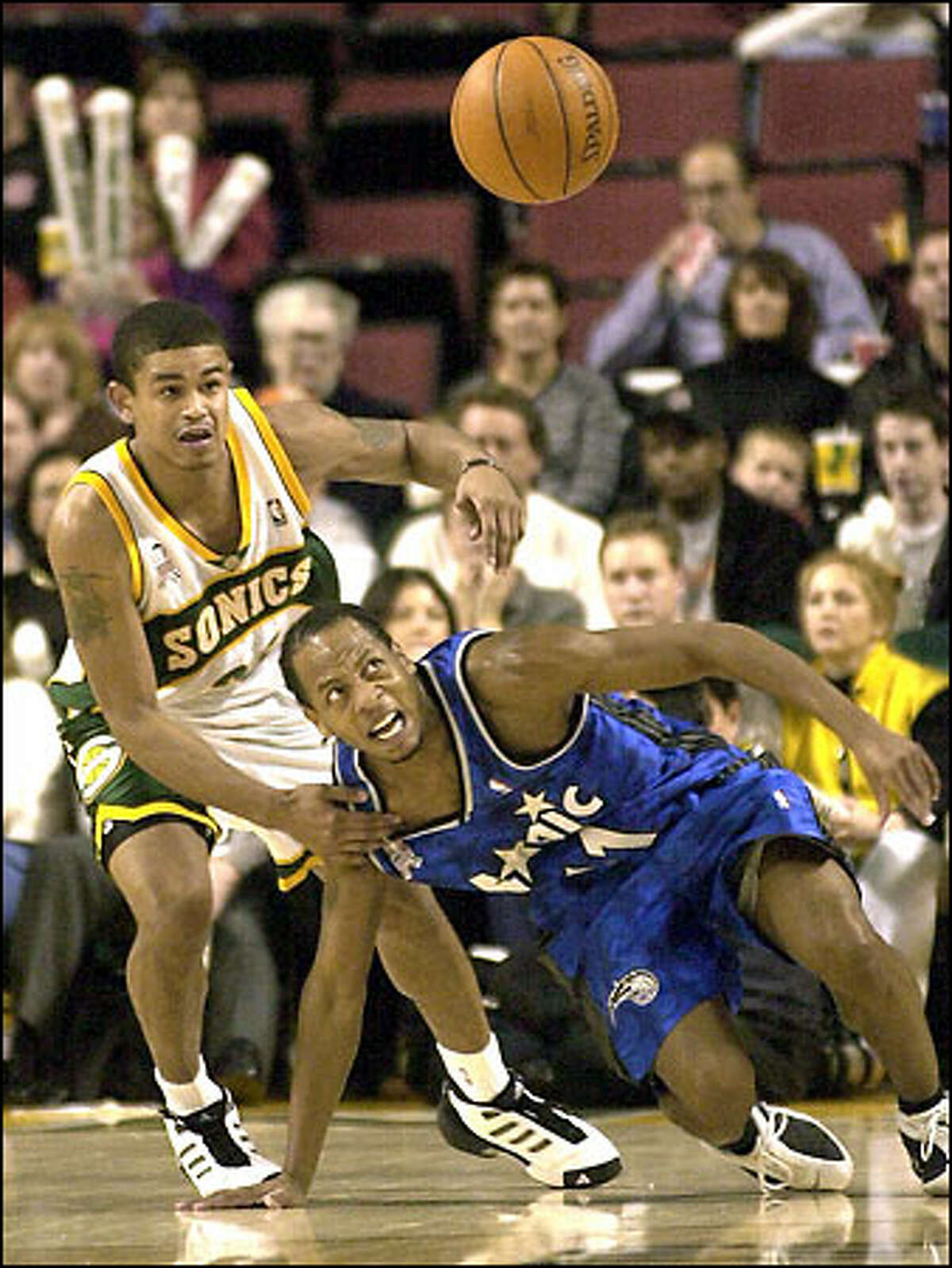 Sonics get into the act against Magic