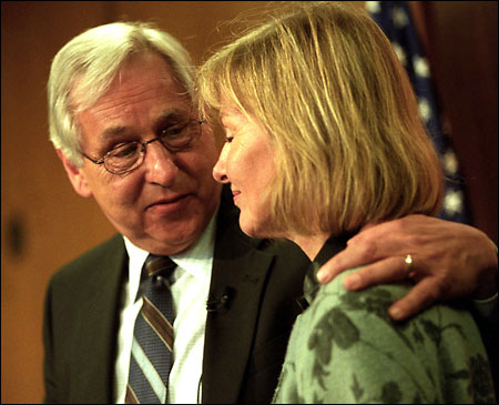 Schell exits, defending his record