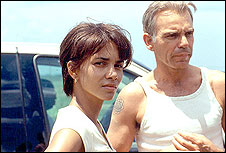 Naked emotion rips through the plot contrivances in 'Monster's Ball'