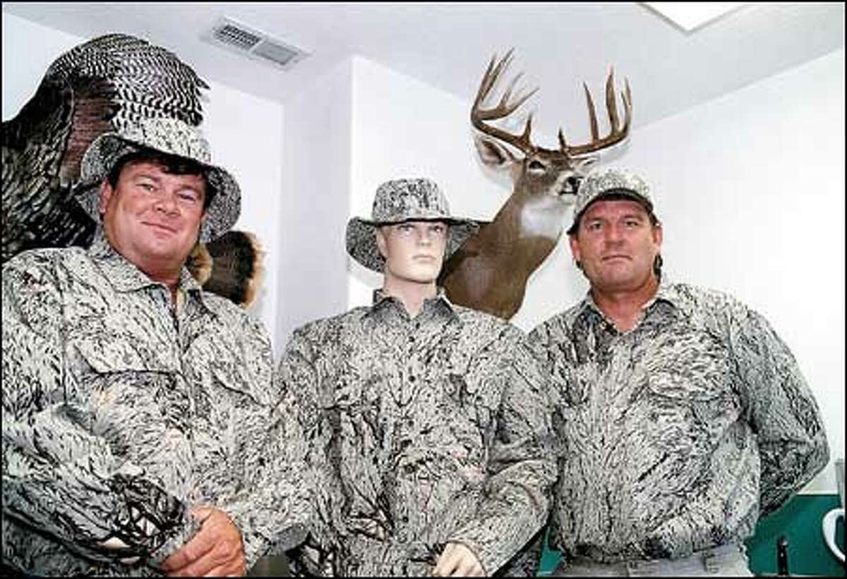 Makers of sage camouflage clothes saw an opportunity