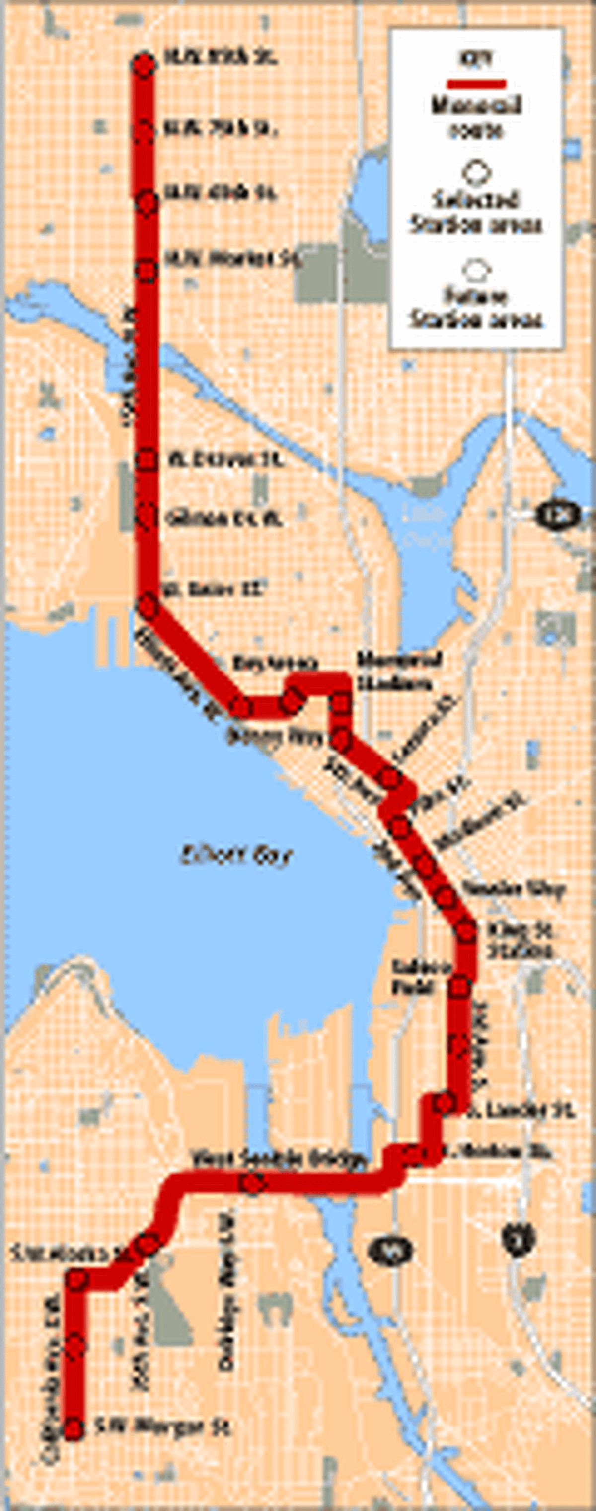 Exploring the path of a future monorail line