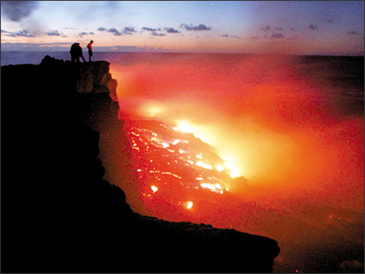 Red hot Hawaii: The Big Island's lava flows ooze a primordial beauty