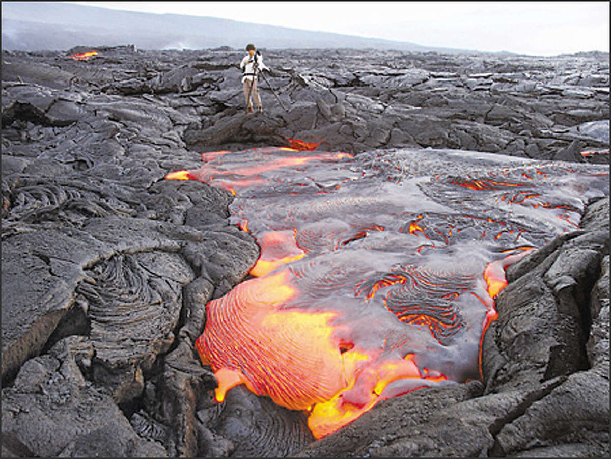 Red hot Hawaii: The Big Island's lava flows ooze a primordial beauty