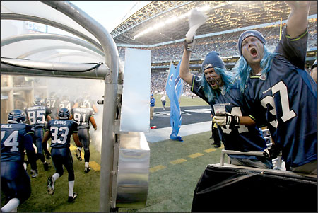 Seahawks fans impress with passion, dedication