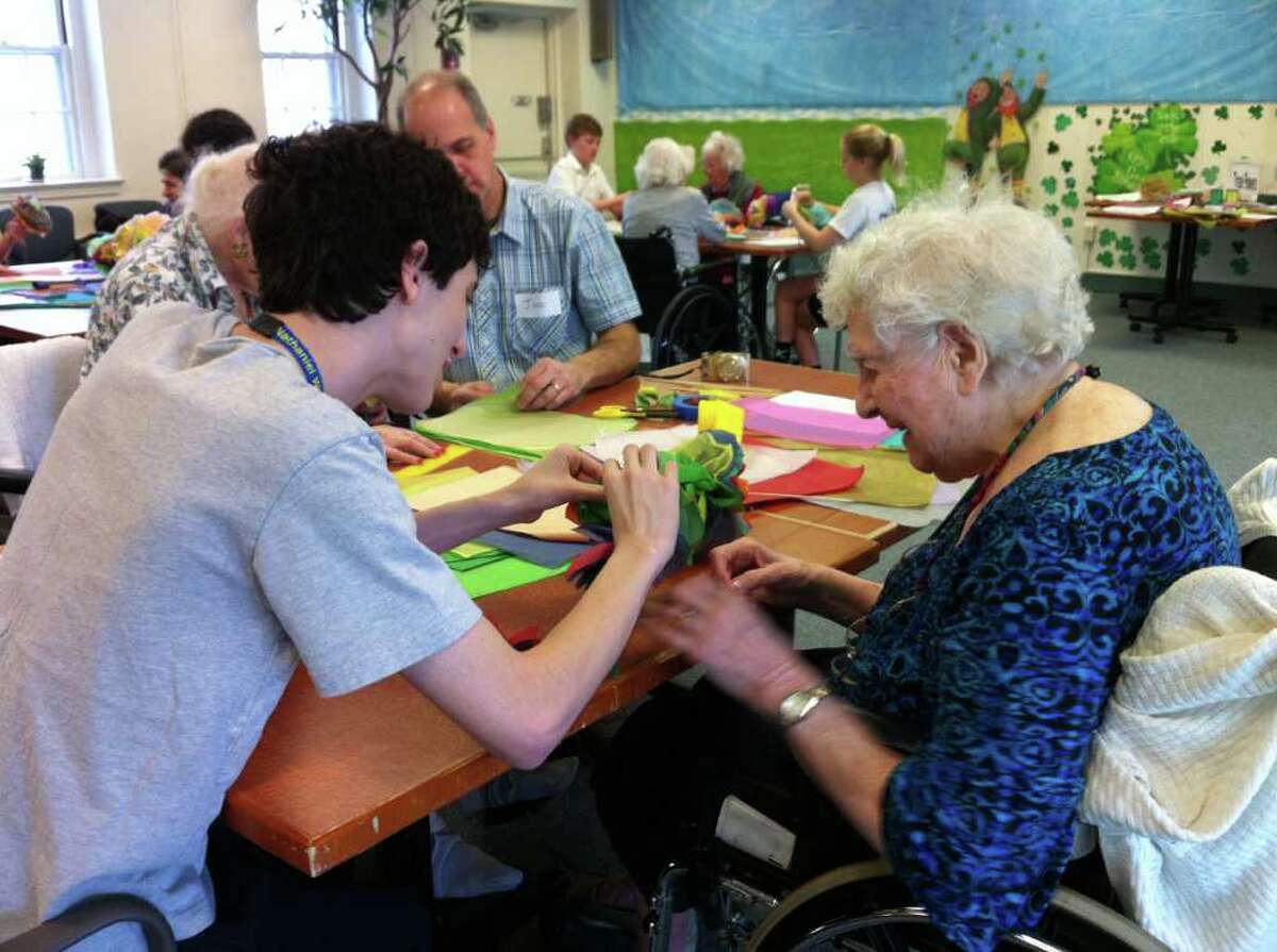 Greenwich teen finds crafty way to earn scouting award