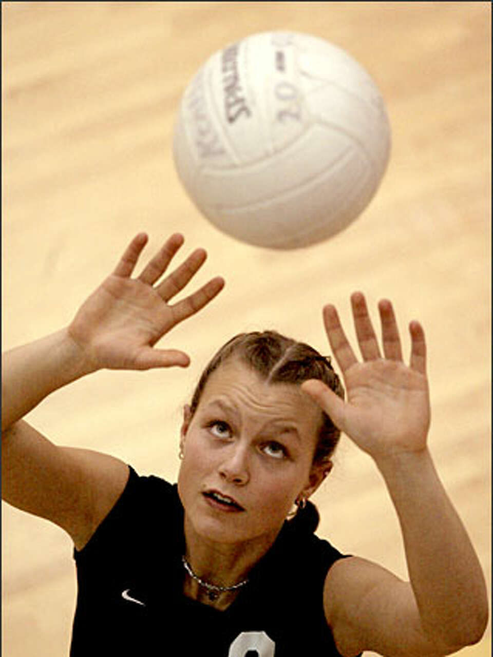 Volleyball MVP Courtney Thompson: Smashing success