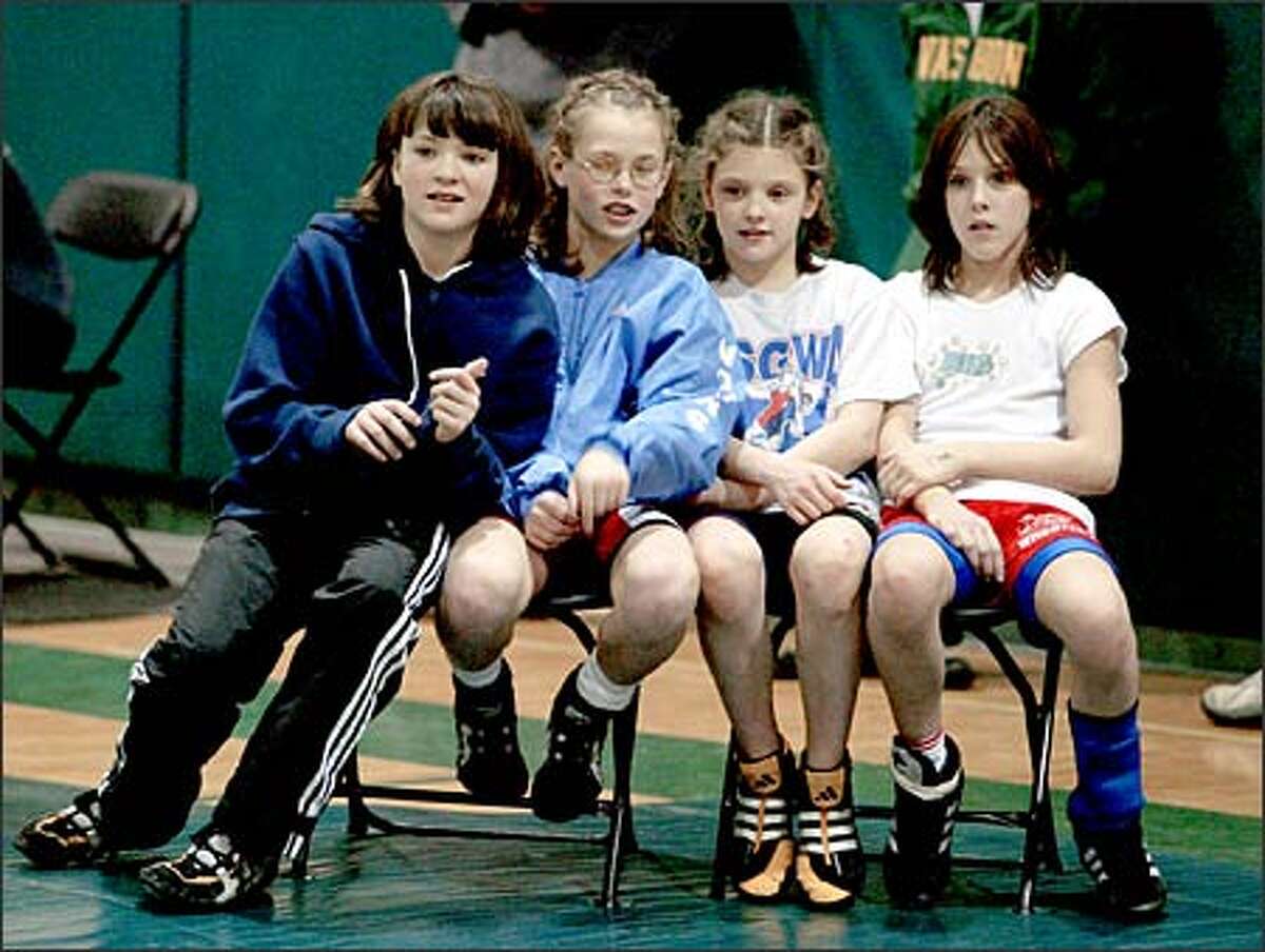 Girls grapple for the chance to show off love of wrestling