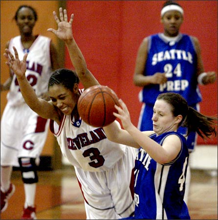 Oh, yes! Seattle Prep girls get a big shot in the arm
