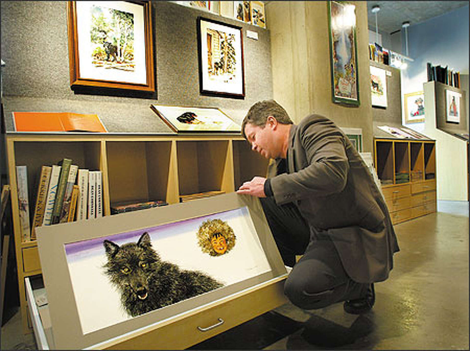 Innovative Seattle gallery mines a rich vein: children's book illustrators