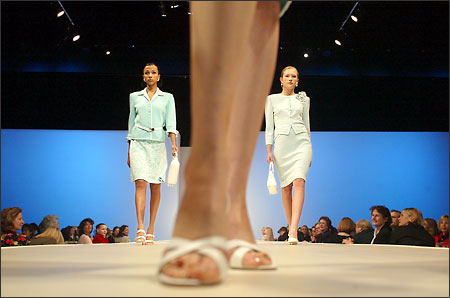 Nordstrom's fashion show is a knit parade