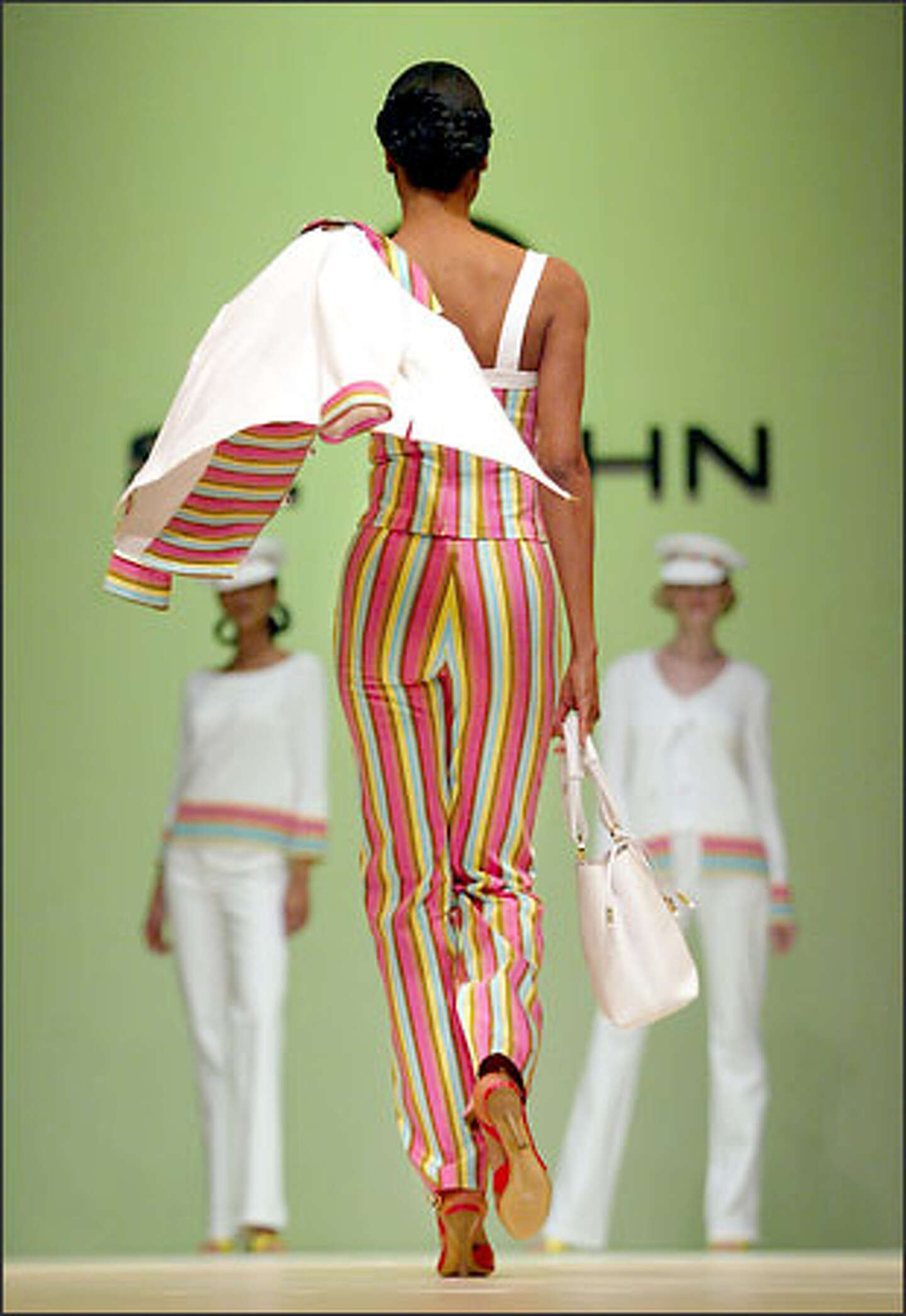 Nordstrom's fashion show is a knit parade