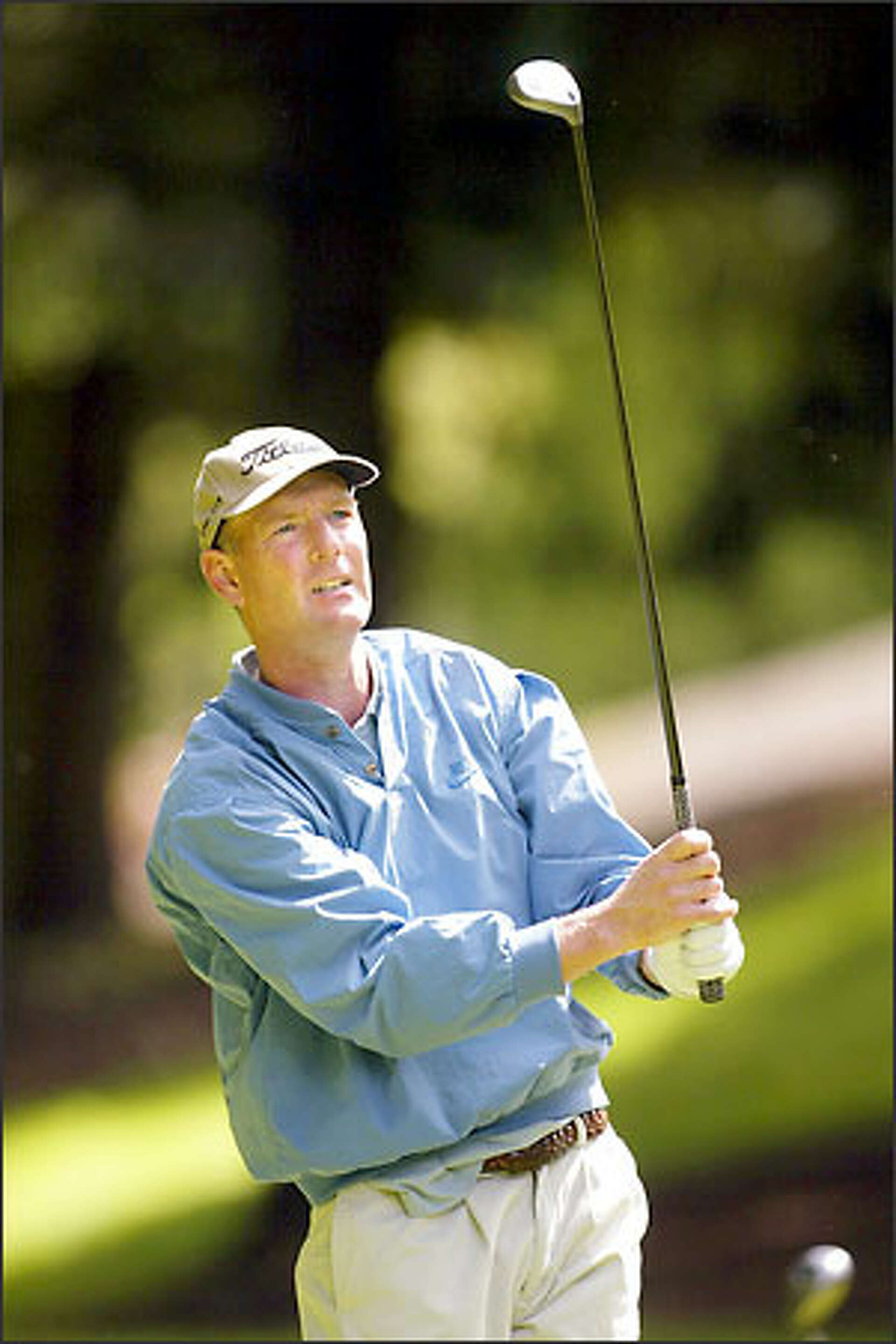 Quincy native Bill Porter defends his Washington Open title this week