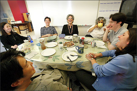 Community of Food: Lunch ritual brightens dark realities