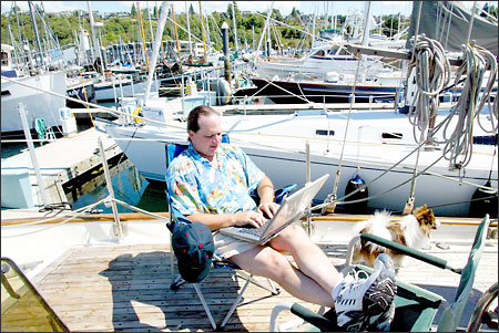 Boaters go online at Northwest marinas and resorts