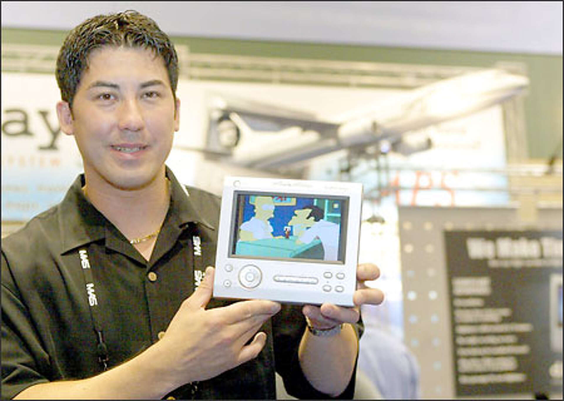 Sky's the limit for a baggage handler's in-flight entertainment system