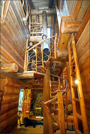 Puget Sound Journal: A home built from a dream, their land, their work