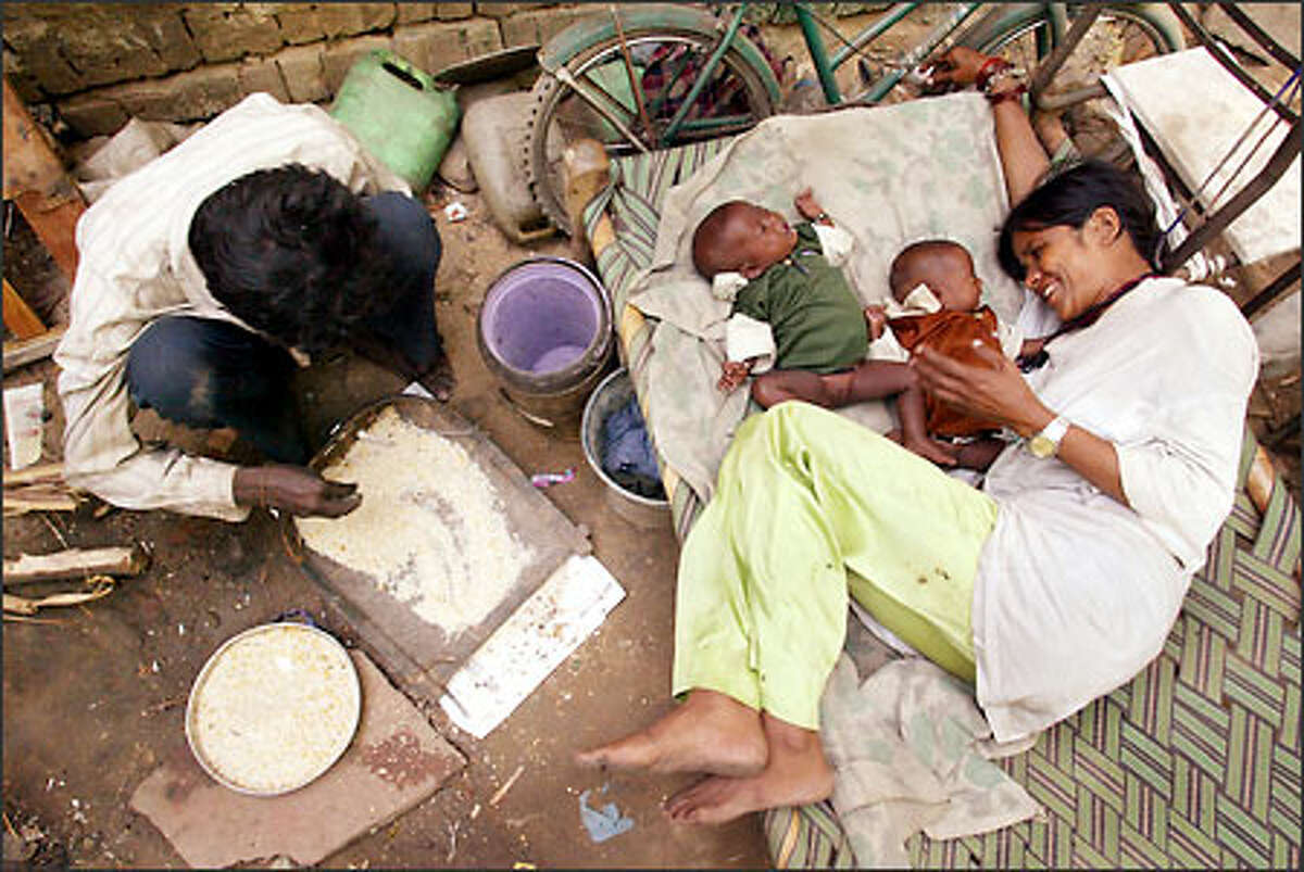 Life in a Delhi slum: 'We are always in God's hands'