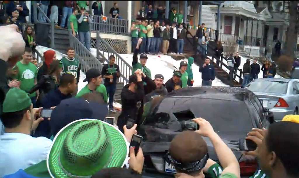 Riot a rift in town and gown