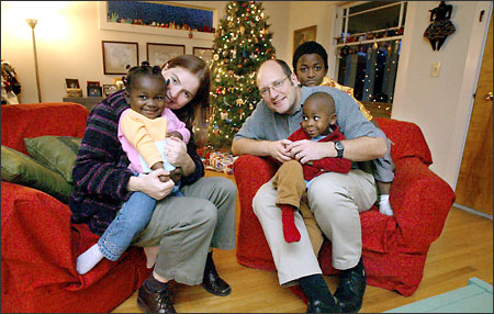 With latest adoptions from Africa, Seattle family is now 5 strong