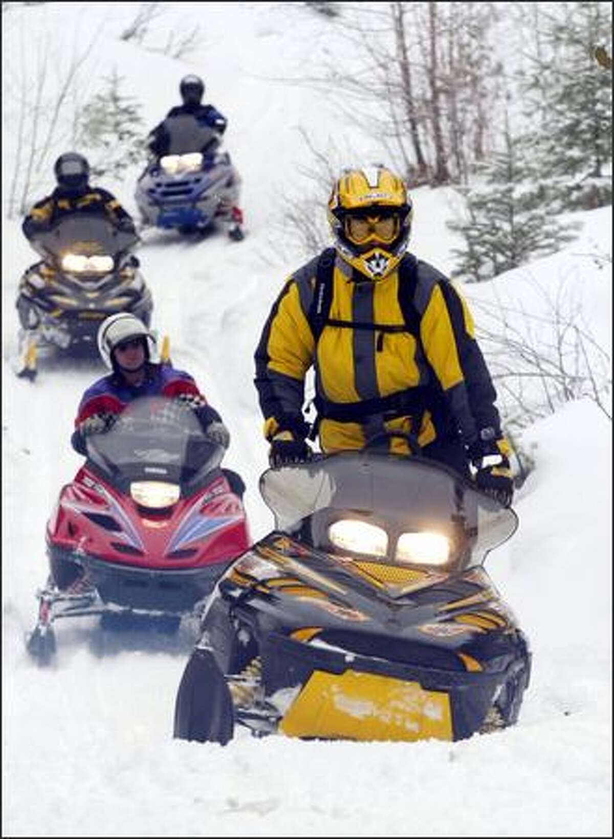 Dashing through the snow...in a 150-horsepower sleigh