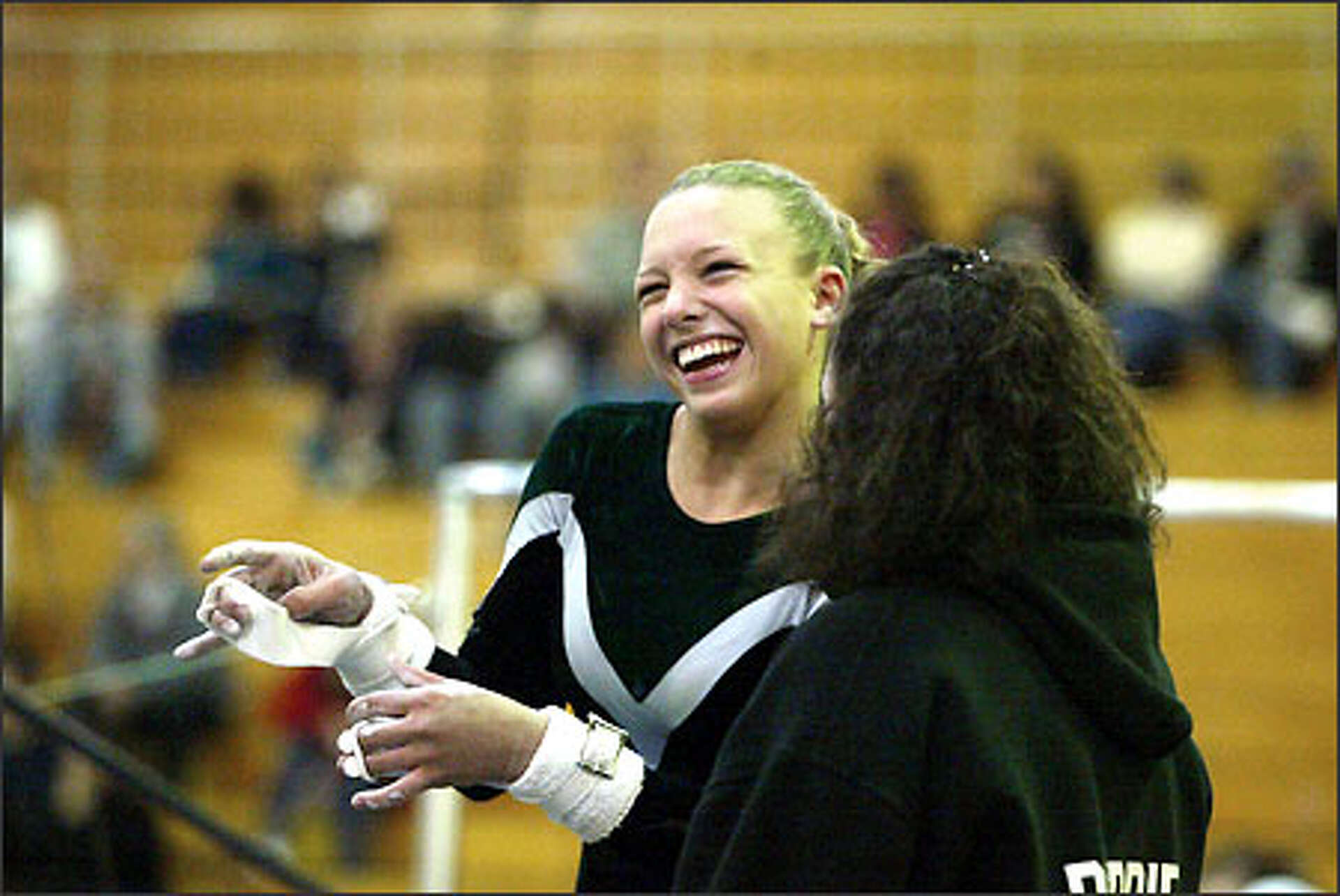 Tug of war between high school and club gymnastics programs