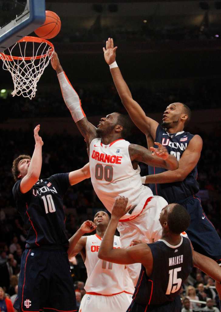 Orange big men key to big win