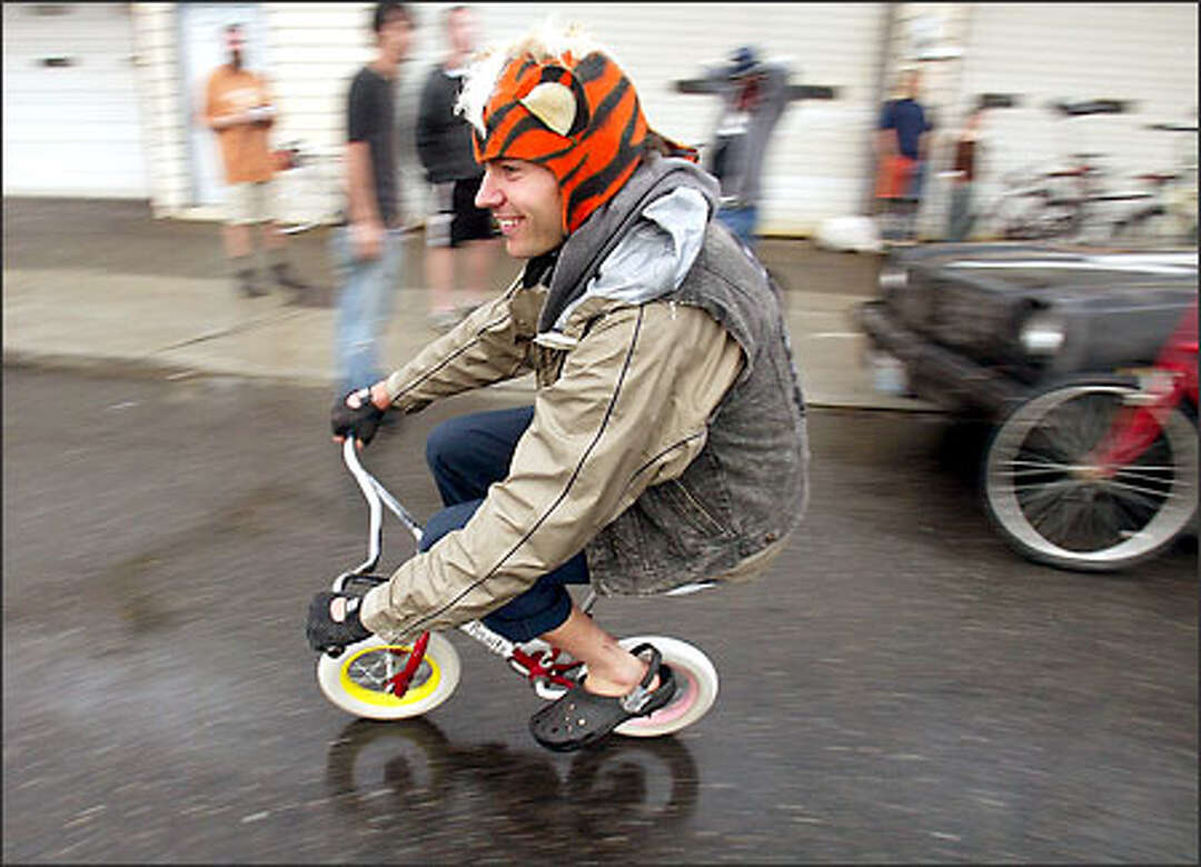 It's a wild ride at Dead Baby Bikes' Downhill and Messenger Challenge
