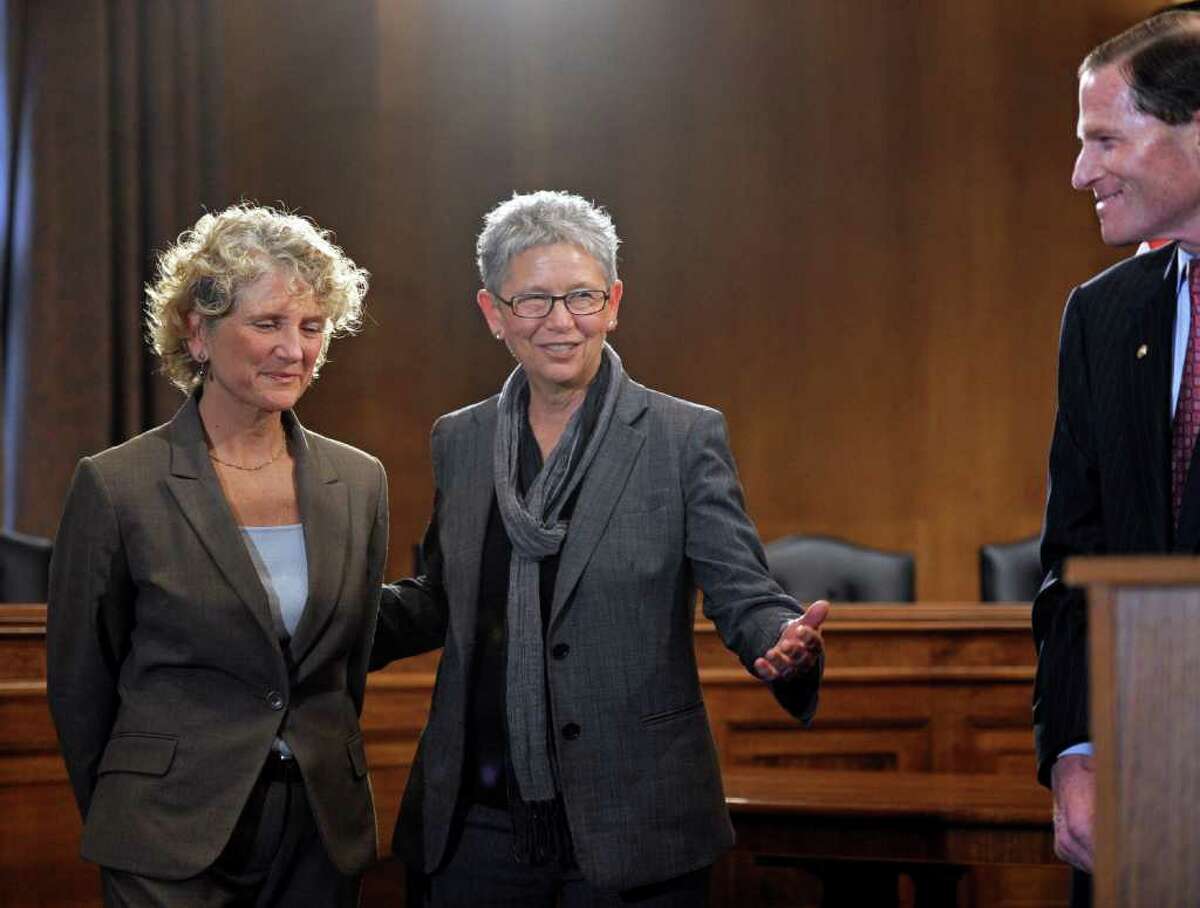 Blumenthal touches on campaign themes during debut Senate speech