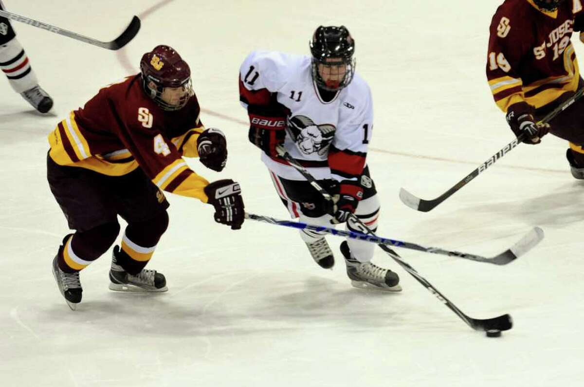 St. Joseph beats New Canaan in Division I hockey semifinals