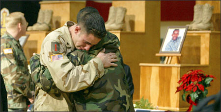Fort Lewis pays tribute to six of its own