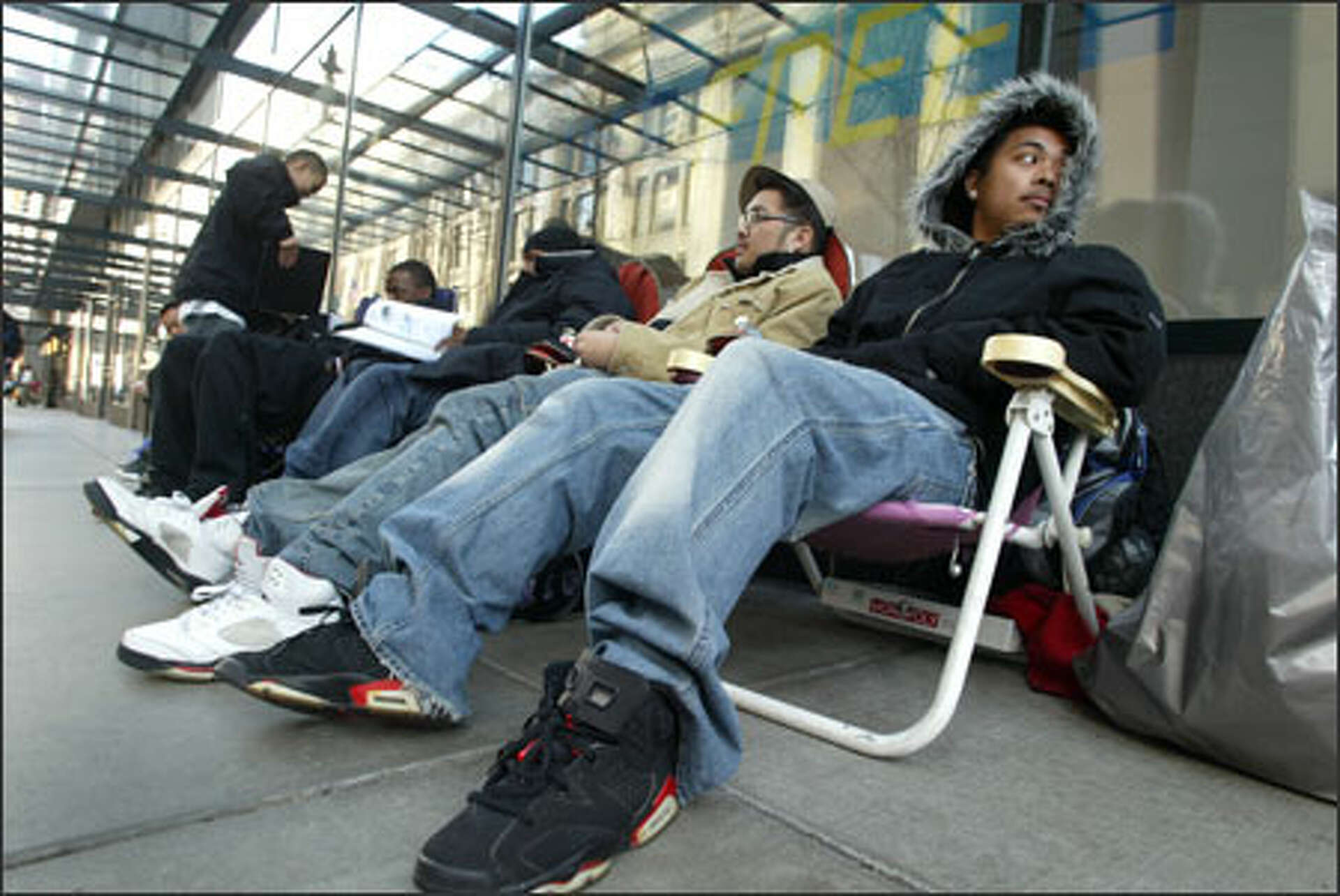 Die-hard sneaker fans still like Mike's Nikes