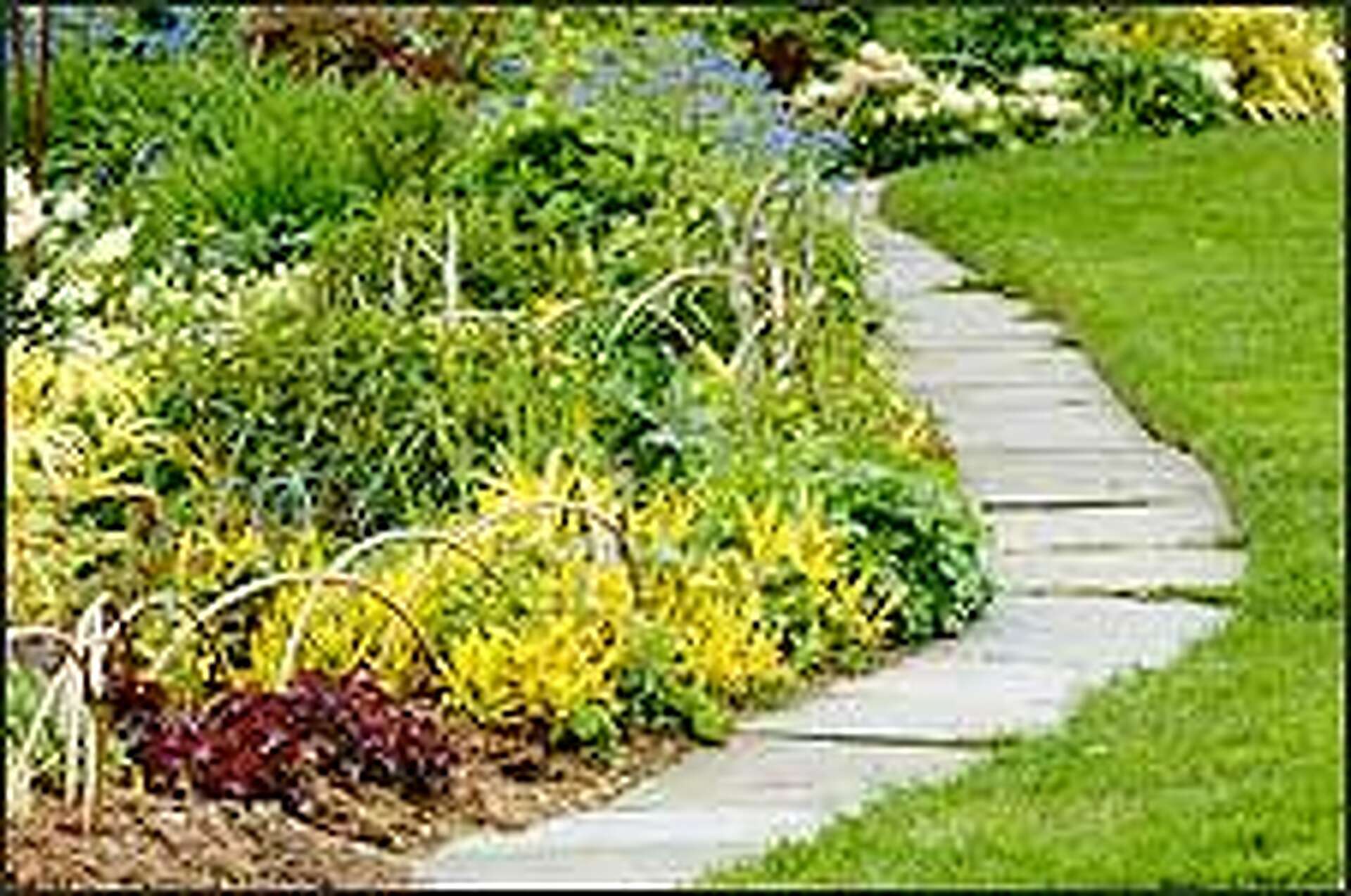 NW Gardens: Edging in your yard is artful -- and helpful