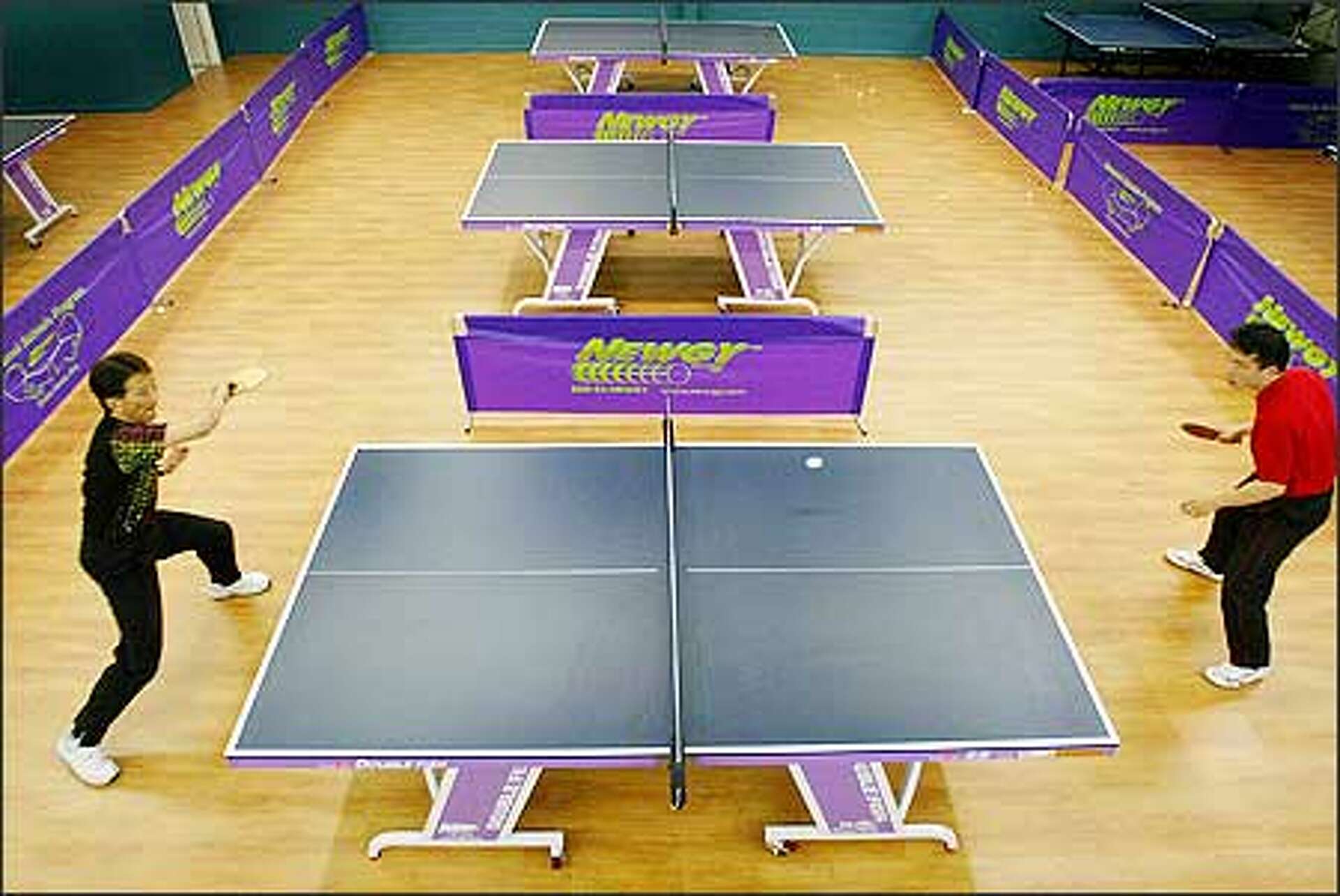 Table tennis champ is out to make success of new training center