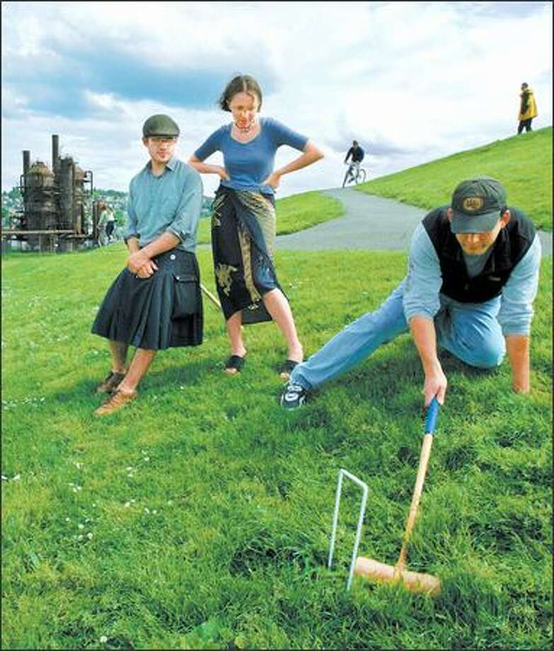 Extreme croquet: In this game, there's no such thing as a level playing ...