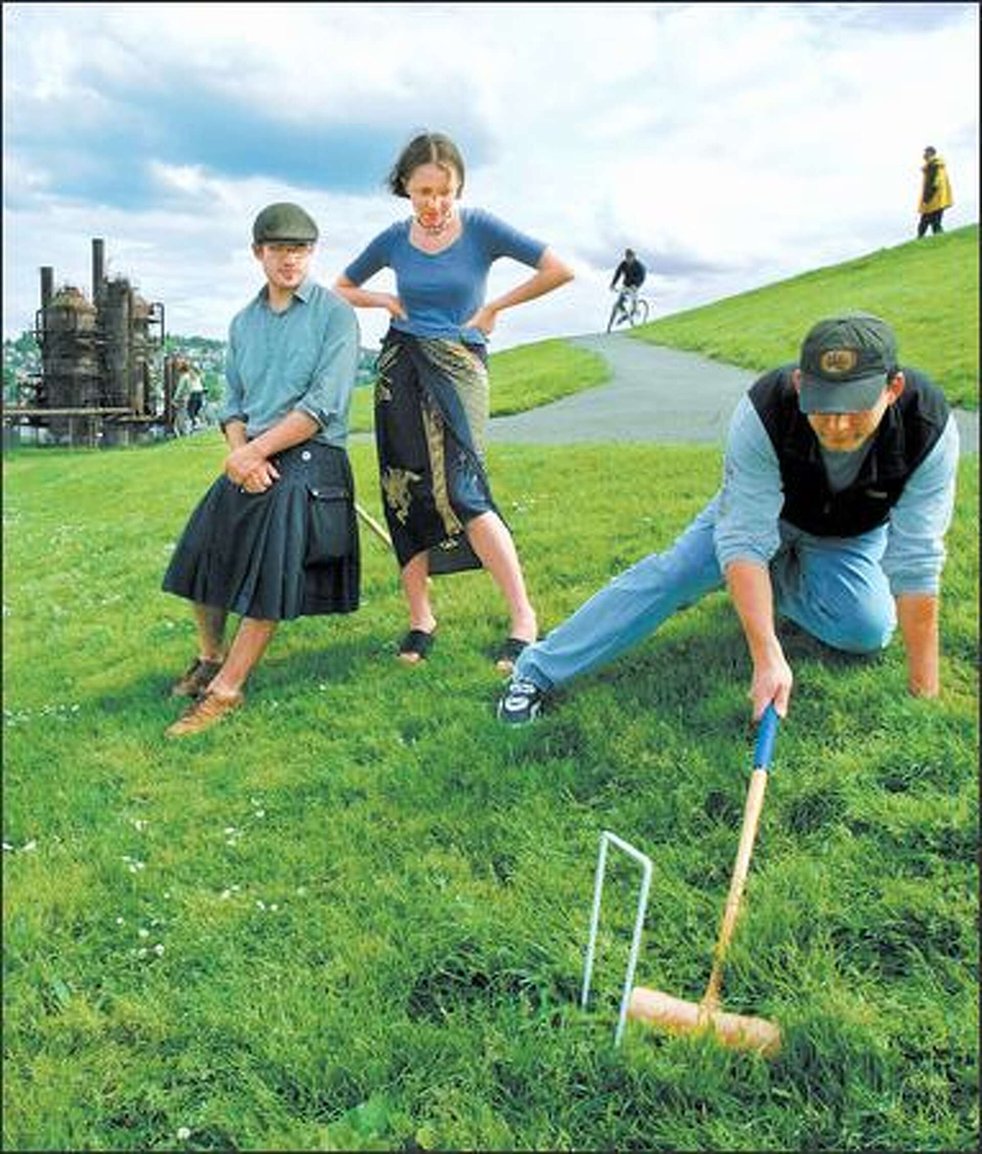 Extreme croquet: In this game, there's no such thing as a level playing ...